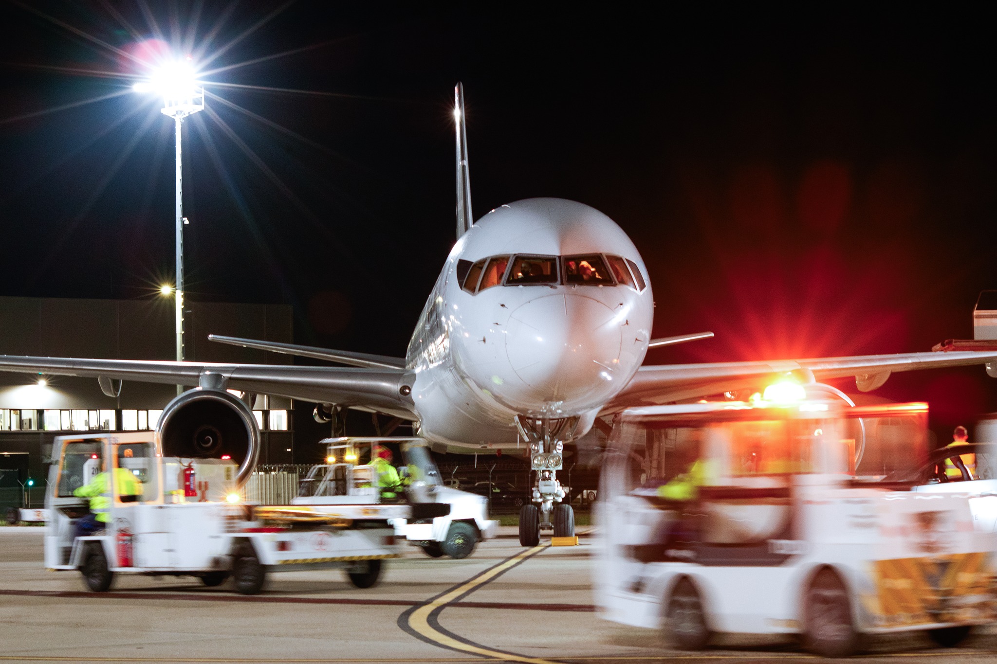 The first cargo flight arrived at the Debrecen International Airport