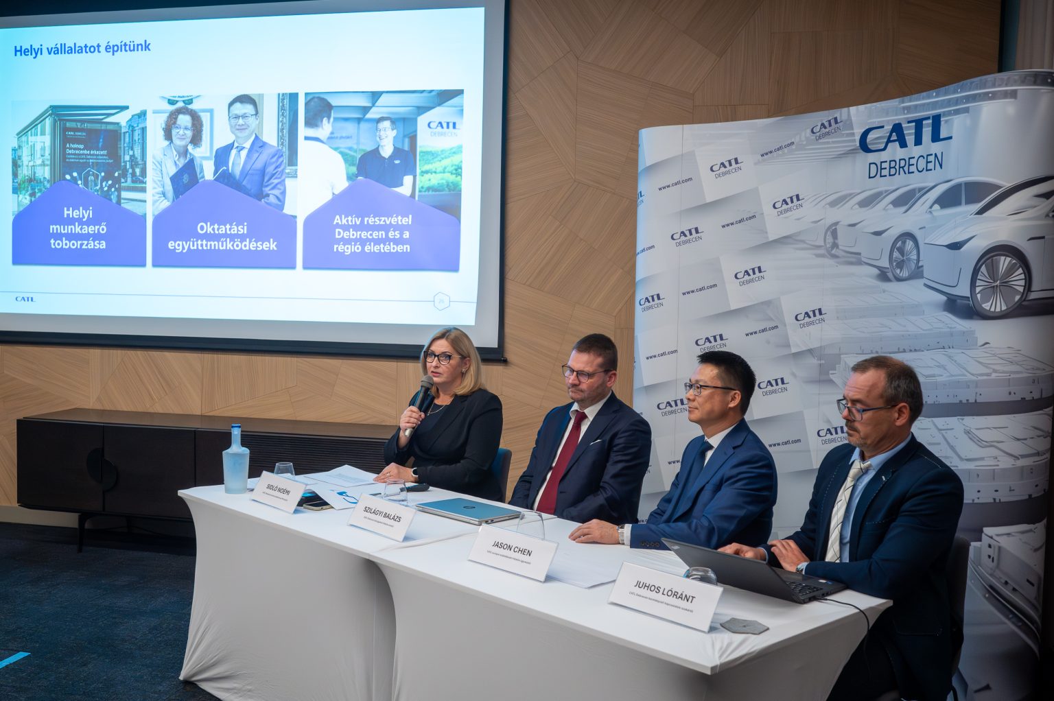 CATL starts production of battery cells in Debrecen in 2025