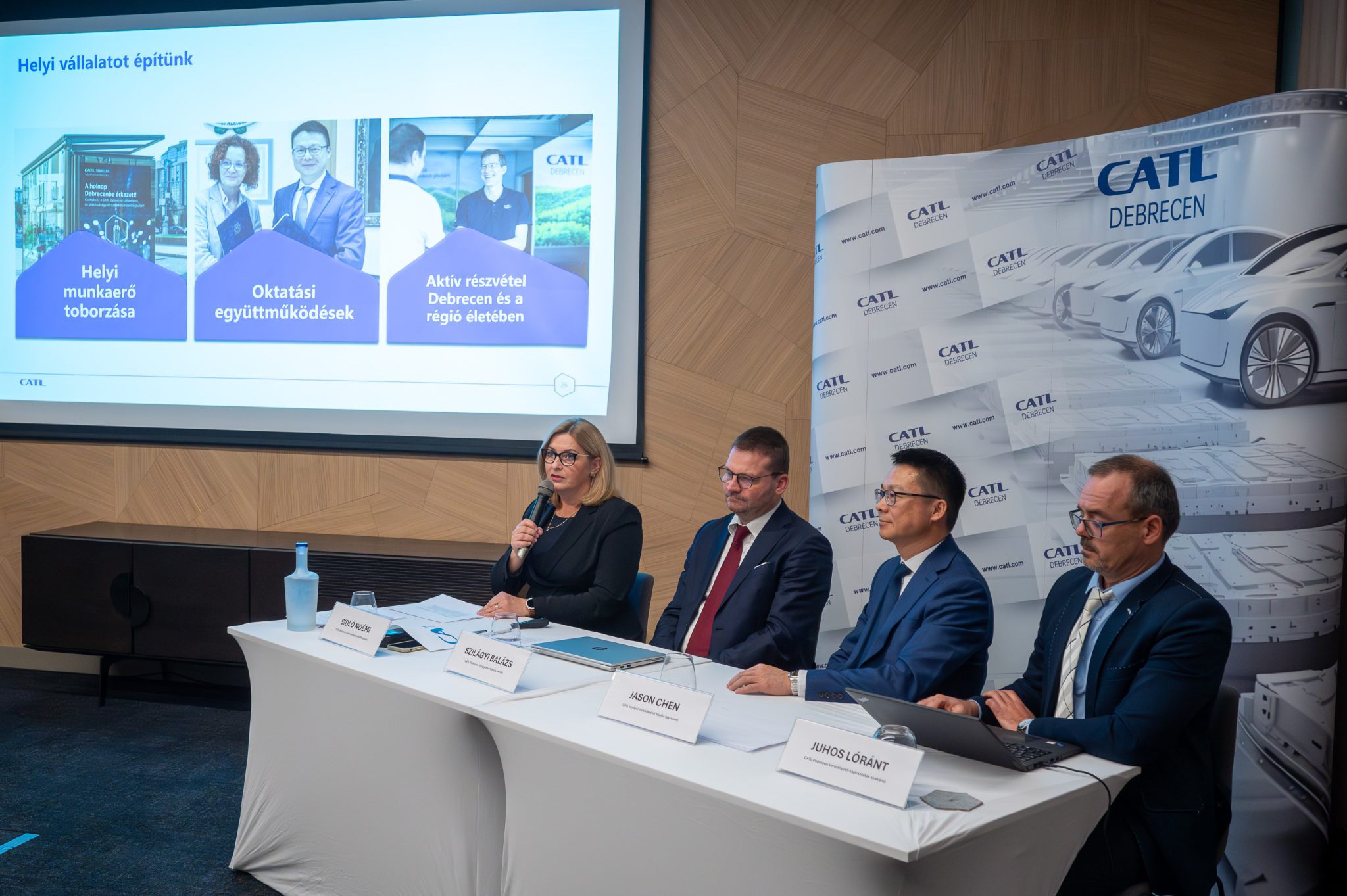 CATL starts production of battery cells in Debrecen in 2025