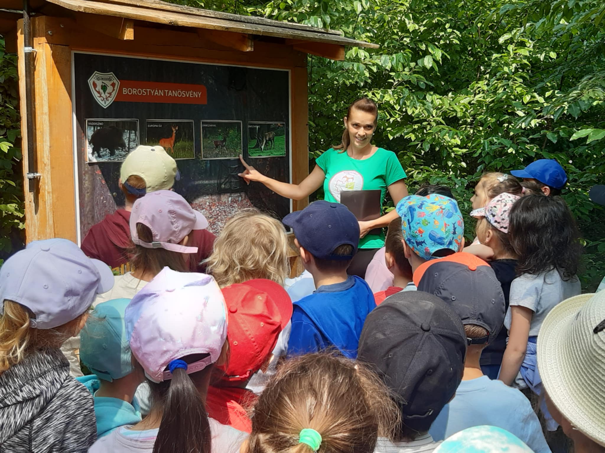 Thousands of kindergarten and school children attended the Debrecen ...