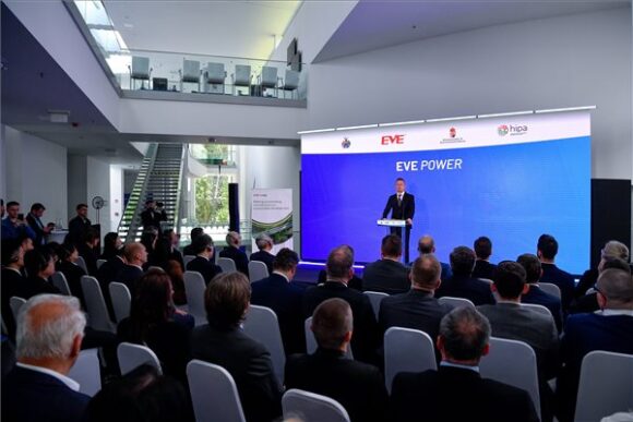 EVE Power establishes a high-tech factory in Debrecen